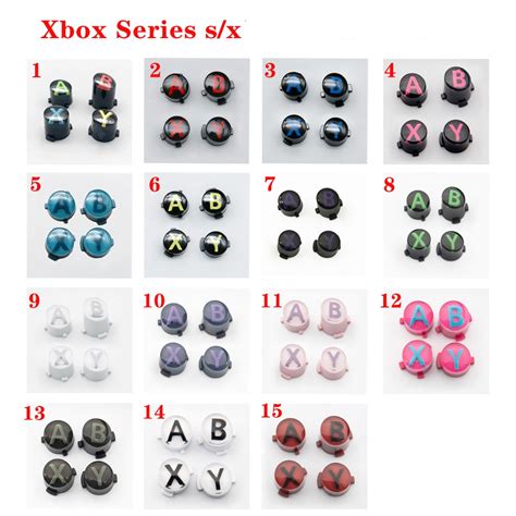 Replacement Abxy Buttons For Xbox Series X S Controller Start Back Sync Button Menu Share Button