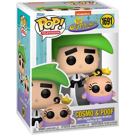 Funko Pop Animados Padrinos Mágicos Cosmo And Poof 1691 Poptoons