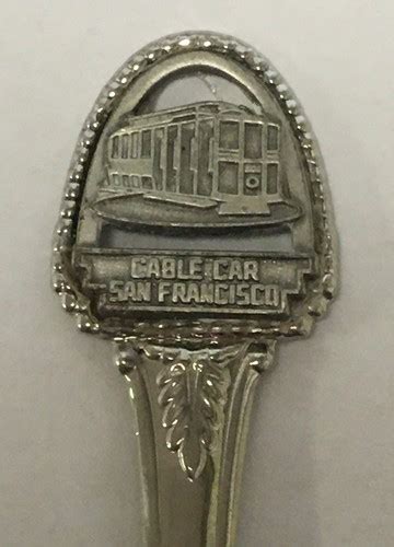 Cable Car San Francisco Vintage Souvenir Spoon Collectible Ebay