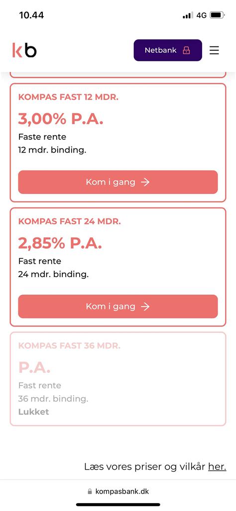 Lang Binding Lavere Rente Rdkfinance