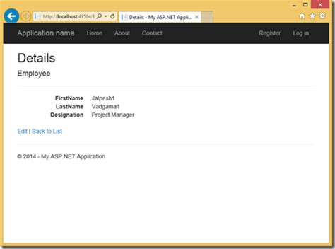 Crud Operation With Aspnet Mvc And Fluent Nhibernate