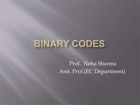 Binarycodespdf