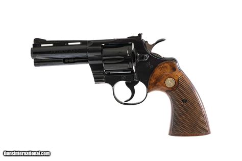 Colt Python Blued 357 Magnum 4 Barrel Original Grips Make Offer