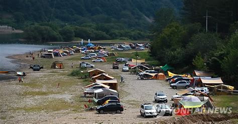 홍천 배바위 카누 캠프대회 개최된 마곡유원지
