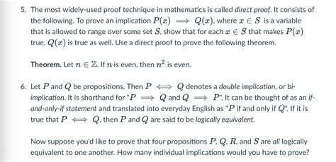 Solved 5 The Most Widely Used Proof Technique In Chegg Com