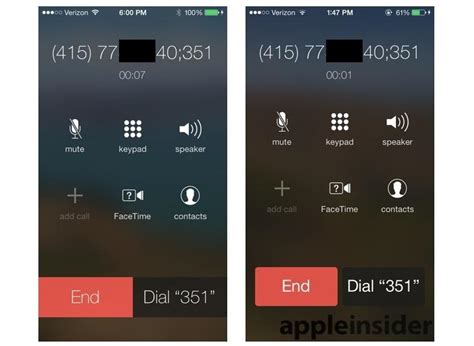 Ios 7 Beta 4 Clarifies Phone Buttons With Icons Takes Facetime Full Screen Appleinsider