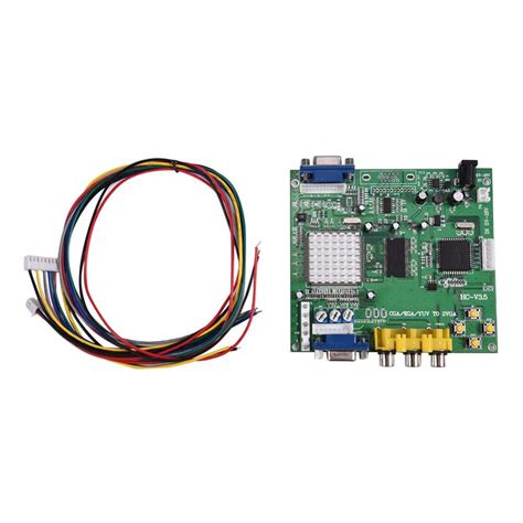Buy Cga To Vga Converter Board Cga Ega Yuv Rgb To Vga Arcade Game Hd Video Converter Adapter