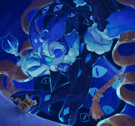 Shadow Milk Cookie Cookie Run Kingdom Shadow Milk Cookie Fanart