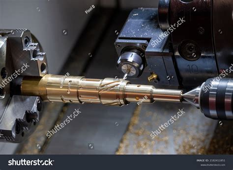 869 Cnc Lathe Tool Turret Stock Photos Images Photography Shutterstock