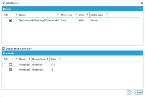 Energy Variables Node For Energy Analytix