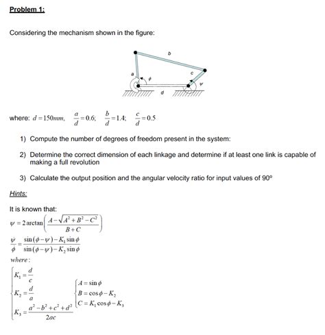 Solved Problem Considering The Mechanism Shown In The Chegg Com