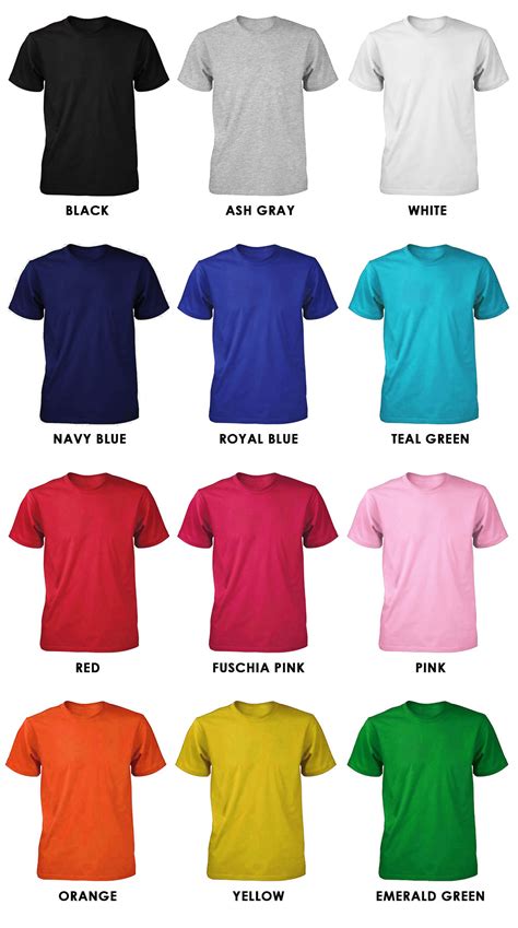 Shirt Colors