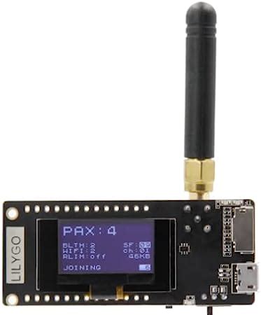 Amazon Com LILYGO LoRa32 433Mhz ESP32 Development Board OLED 0 96 Inch SD Card BLE WiFi TTGO