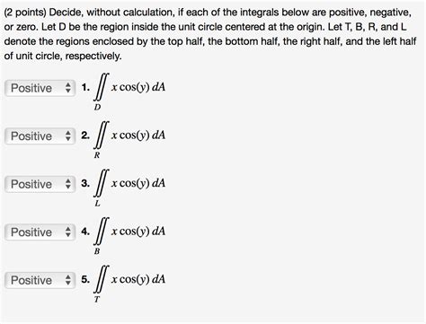 solved 2 points decide without calculation if each of