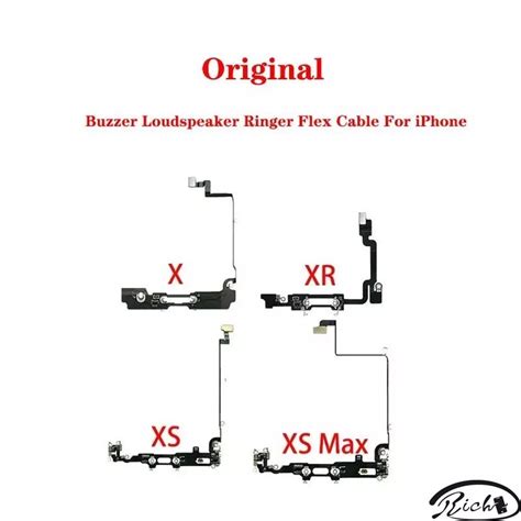 Buzzer Wifi Antenna Flex Cable For Iphone 6s 7 8 Plus X Xr Xs Max Signal Loudspeaker Ribbon