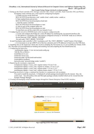 Visualizing A Cloud Using Eucalyptus And Xen PDF