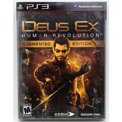 Complete Deus Ex Human Revolution Augmented Edition Ps3 Game For Sale