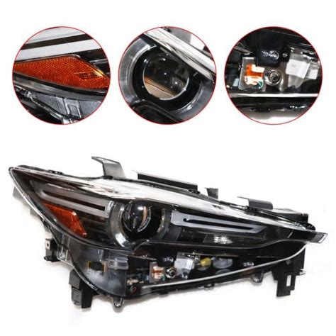 Passenger Side Led Wafs Headlight W Bulb For Mazda Cx 5 2017 2018