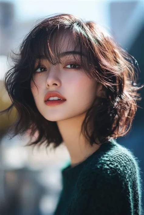 22 Stunning Lob With Bangs Styles For A Chic Makeover Tress Nails
