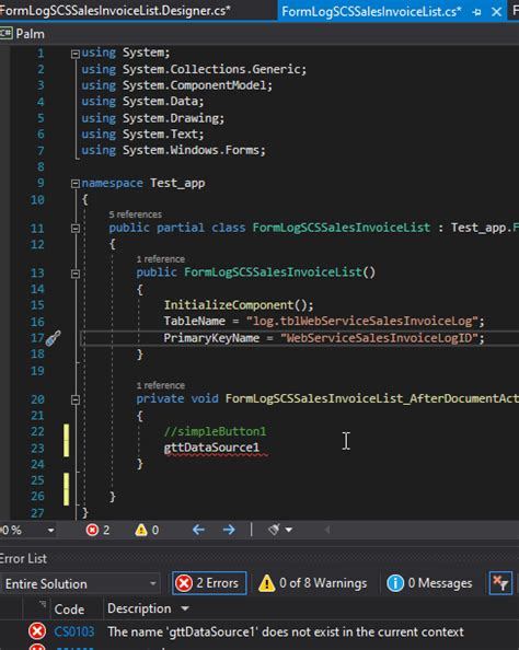 C Custom Component Works In The Designer But Is Invisible In Code Stack Overflow