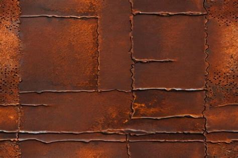 Premium AI Image Rusted Iron Texture