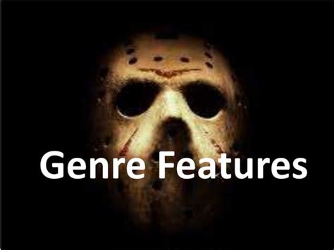 Semantic And Syntactic Pptx Horror Genres