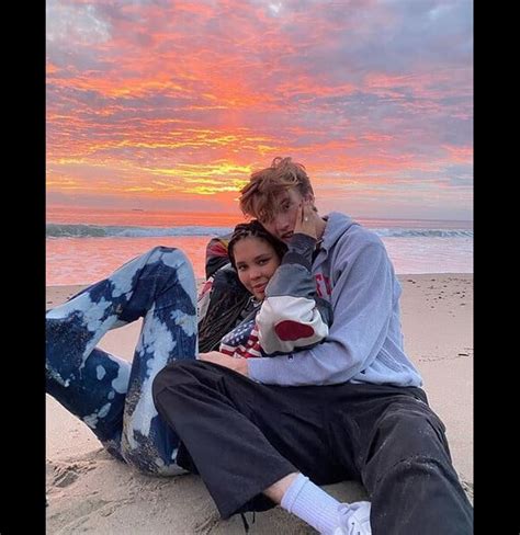 Photo Lucky Blue Smith Et Son épouse Nara Pellman Février 2020