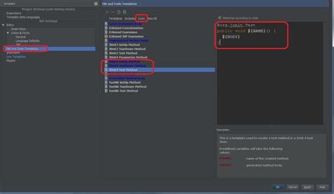 How To Customize Code Templates For Junit 4 Test Setup And Teardown Methods Quickly In Intellij