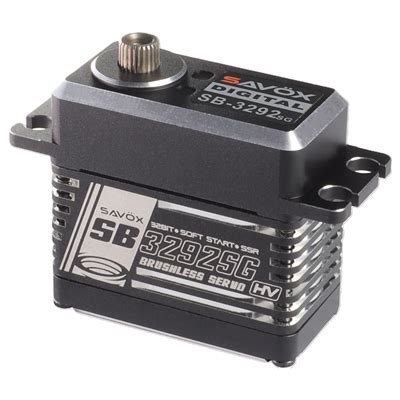 Savox High Torque Brushless Servo 0 055sec 763oz Black Edition