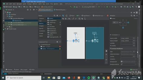 Tutorial Button Onclick Di Android Studio Youtube