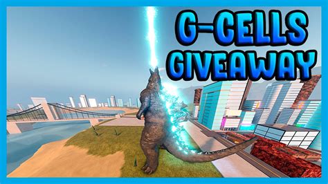 Roblox Kaiju Universe G Cells Giveaway Youtube