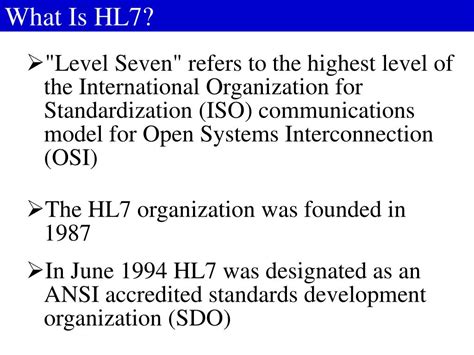 PPT Establishment Of Health Level HL Standard For Submission Of XML Stability Data