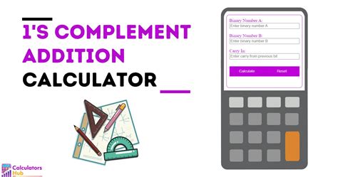 1s Complement Addition Calculator Online