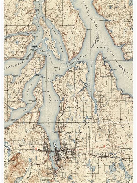 Printable Map Of Puget Sound Printable Word Searches
