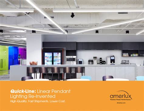 Quick Line Linear Pendant Lighting Reinvented Amerlux Blog