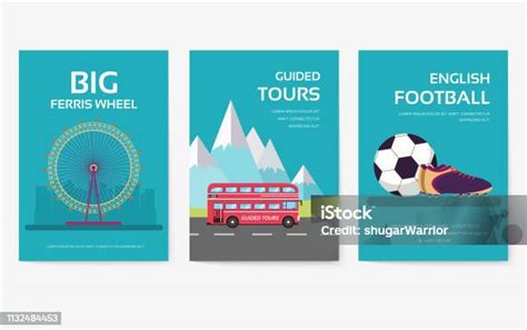 잉글랜드 국가 장식 여행 투어 컨셉 세트 런던 전통 잡지 책 포스터 추상 요소 벡터 장식 민족 인사말 카드 또는 초대장 디자인 배경 0명에 대한 스톡 벡터 아트 및 기타