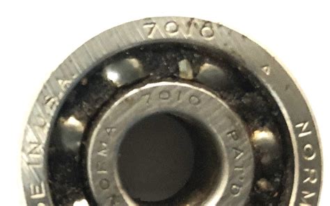 Norma Single Row Ball Bearing 7010 Nos —