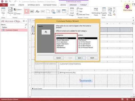 Creating Forms And Report In MS Access Using The Form Tool Computer Training Periwinkle