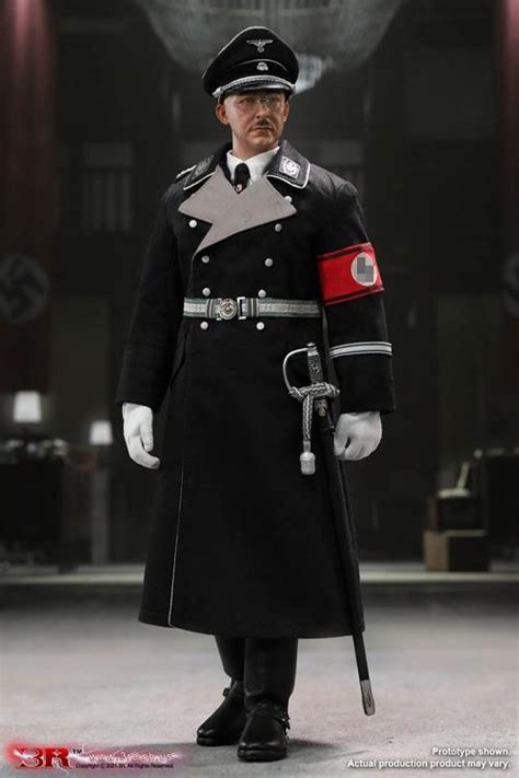 Wwii Heinrich Himmler Black Coat Blackopstoys
