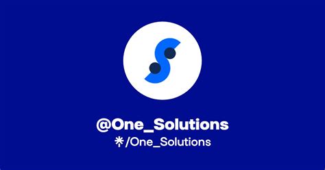 Onesolutions Instagram Facebook Linktree