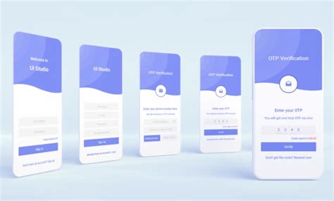 Mobile App Ui Design Creative Mobile App Design Ui Ux Design By