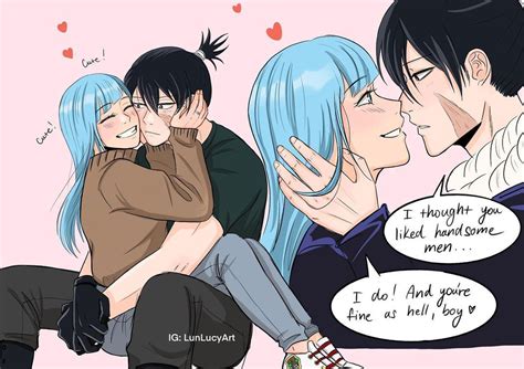 Mechamaru And Miwa Fanart Miwa X Mechamaru Kiss