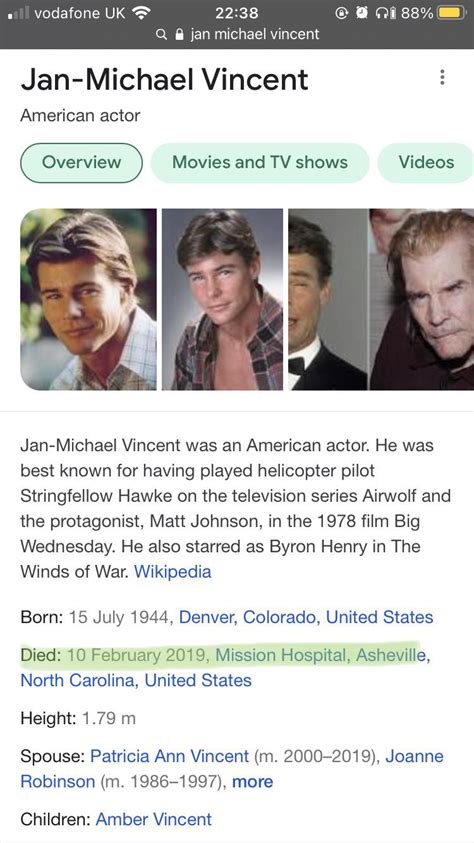 Jan Michael Vincent Daughter Amber