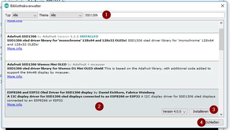 Arduino Tutorial 61 Nodemcu Esp8266 Mit Oled Display Technik Blog
