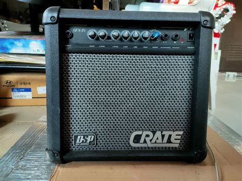Crate Gfx15 Dsp On Board Guitar Amplifier Audio Soundbars Speakers And Amplifiers On Carousell