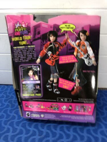 Yumi Hi Hi Puffy Ami Yumi Doll World Tour 2005 Mattel Japanese Pop