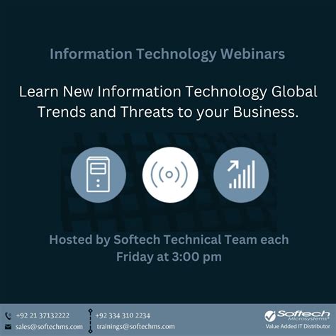 Softech Microsystems On Linkedin Webinars
