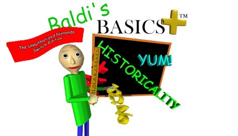Baldis Basics Plus The Unauthorized Nintendo Switch Edition Baldis