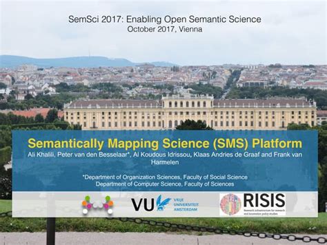 Semantically Mapping Science Sms Platform Ppt
