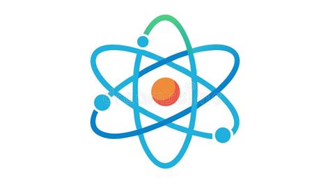 Atomic Structure Fundamental Science And Chemistry Vector Design Generative Ai Stock Vector